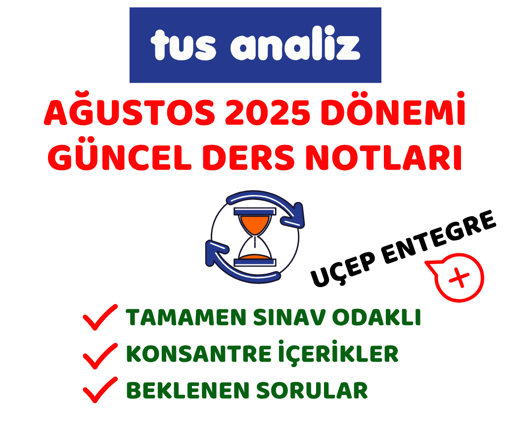 TUS Konuları ve Soru Dağılımı 2025 - TUS Koçu